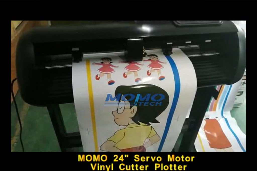 MOMO 24inch Servo Cutter plotter with automatic contour cut - mo-mo.cc